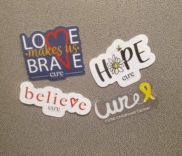 CURE Sticker Pack – CURE Childhood Cancer